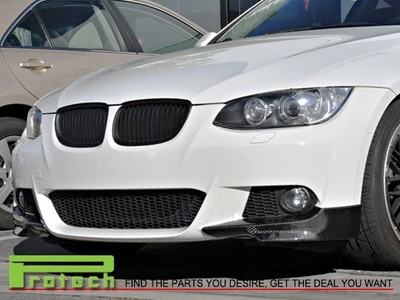 06-09 BMW E92 E93 M-Tech & M-Sport Only Carbon Fiber Front Bumper ...