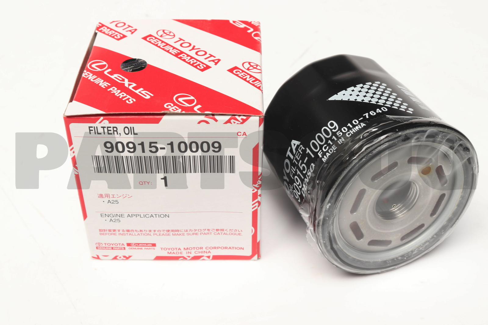 9091510009 Genuine Toyota FILTER, OIL 90915-10009 | eBay