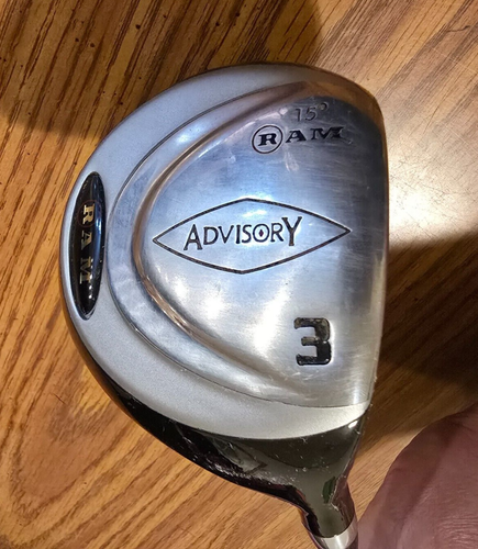 RAM Golf Club Advisory 15 Degree 3-Fairway Wood RH BSK-55 Graphite ...