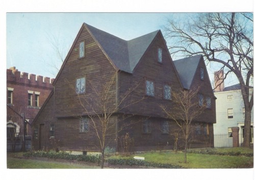 John Ward House, Salem, Massachusetts, Vintage Chrome Postcard | eBay