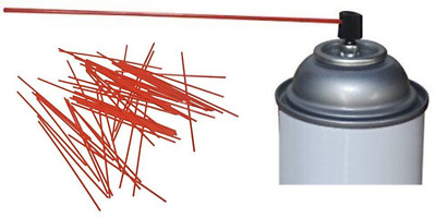 6" long Aerosol Spray Can Plastic Straws - Tip Extension Tubes - in ...