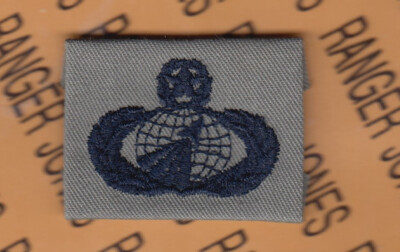 USAF Air Force Master Acquisition Finiancial Mgt AFBU ~2" cloth badge ...