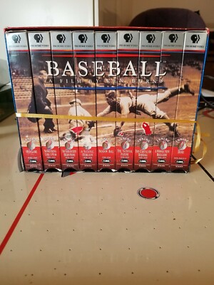 Baseball: A Film by Ken Burns - Nine Inning Boxed Set (VHS, 1997, 9 ...