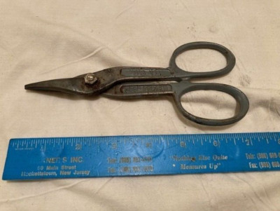 MADE IN USA Vintage Wiss V-13 SHEET Metal 7" Shears Tin / wire Snips | eBay