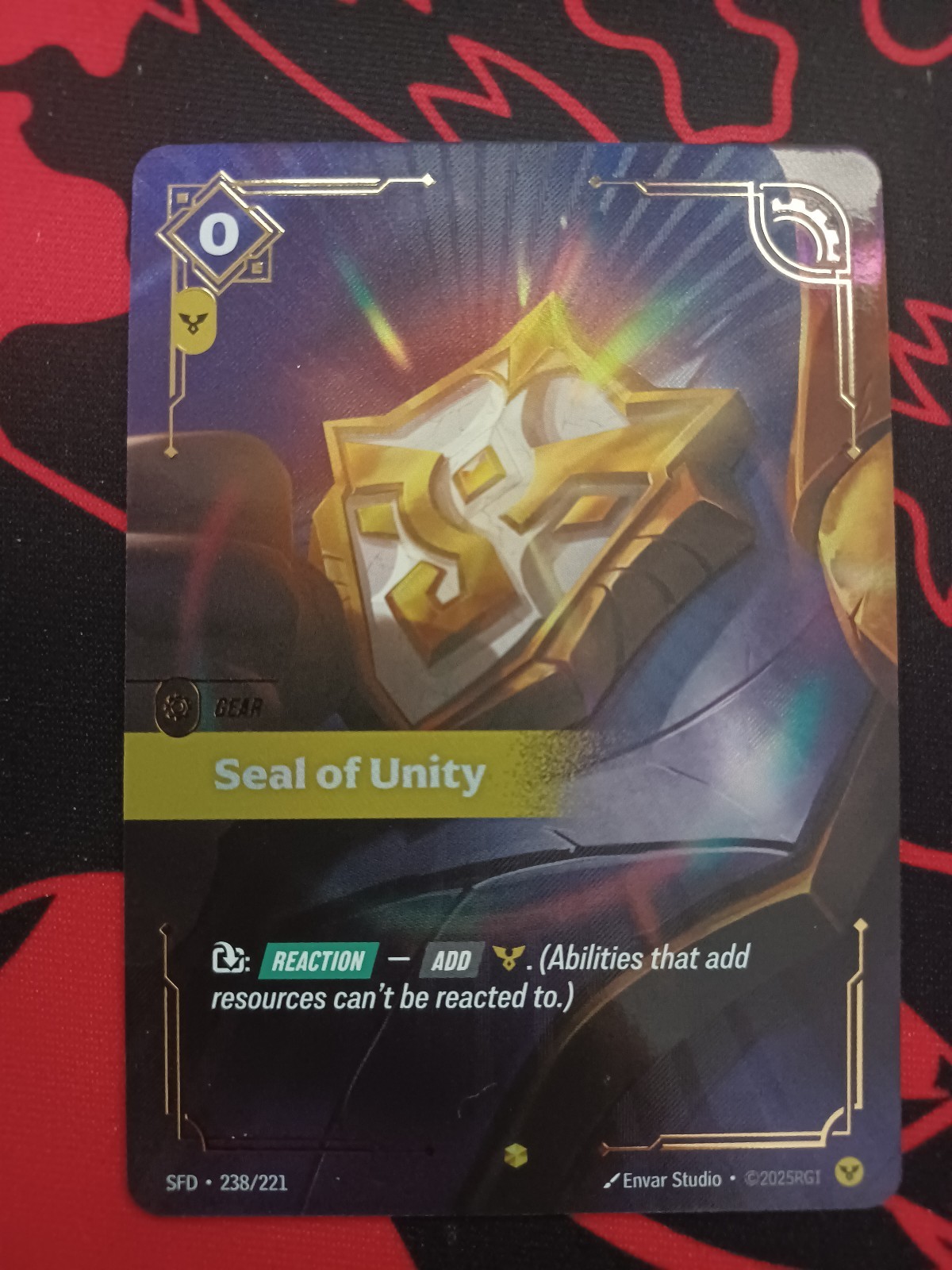 Seal of Unity 2026 Spiritforged #238/221 Overnumber Showcase Price ...