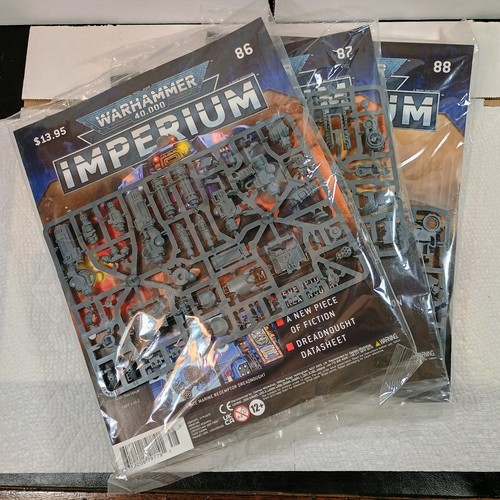 Warhammer 40k Imperium Magazine Issues 86 87 88 With Redemptor ...