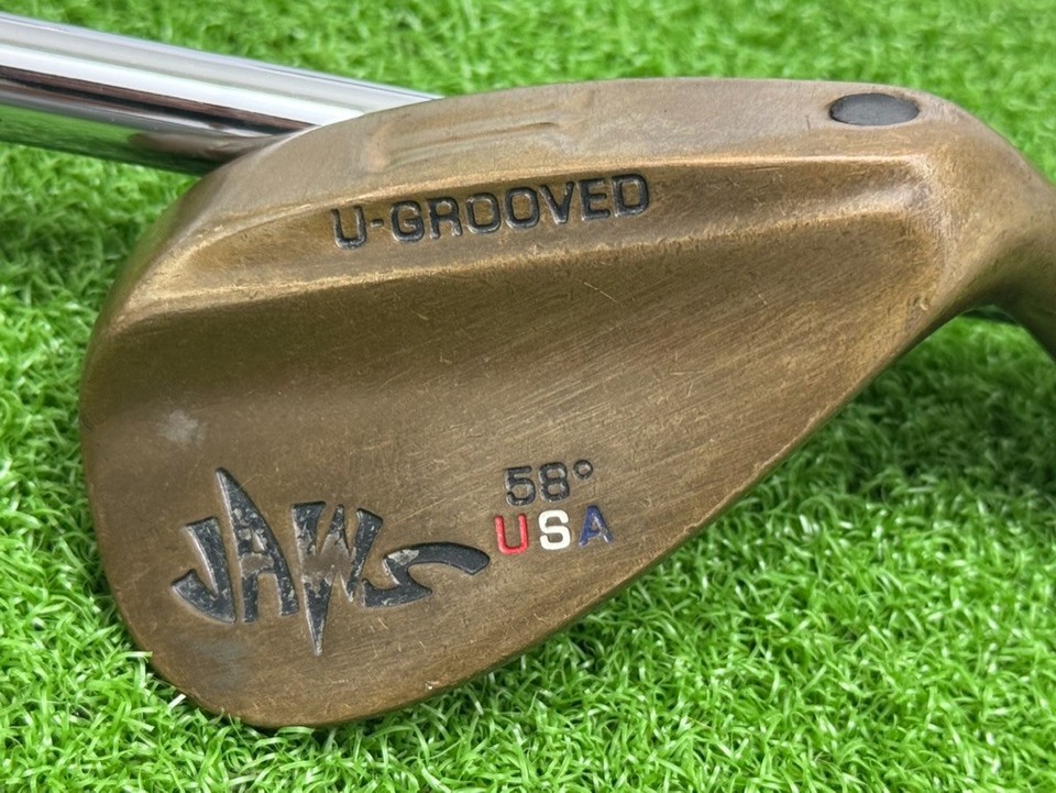 JAWS USA U-Grooved Beryllium Copper BeCu 58* Sand Wedge (Head Only) RH ...