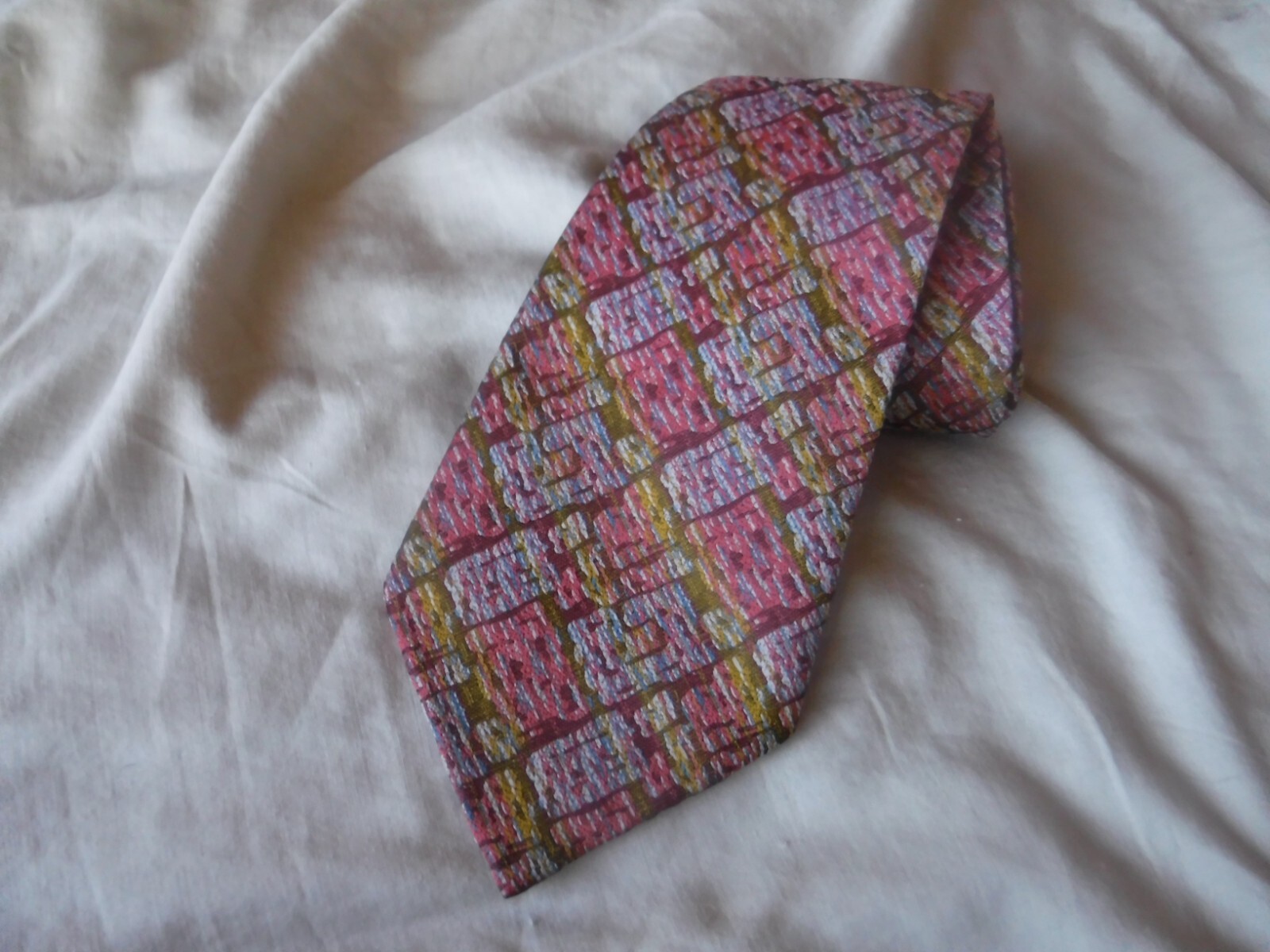 Mens Multicolor Tie Made Especially For you By MRM Sp… - Gem