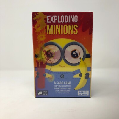 Exploding MINIONS A Card Game by Exploding Kittens SEALED | eBay