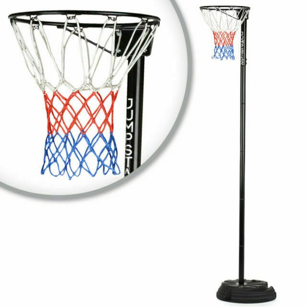 JumpStar Sports Height-Adjustable Netball Stand & Hoop for sale online ...