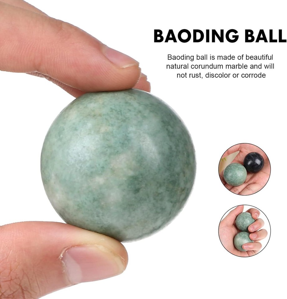 MAGICLULU 4Pcs Solid Baoding Balls Chinese Health Exercise Massage ...