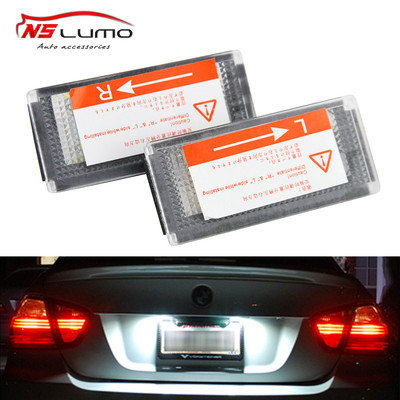 LED License Plate Light Number Plate Lamp For 01-06 BMW Mini Cooper R50 ...
