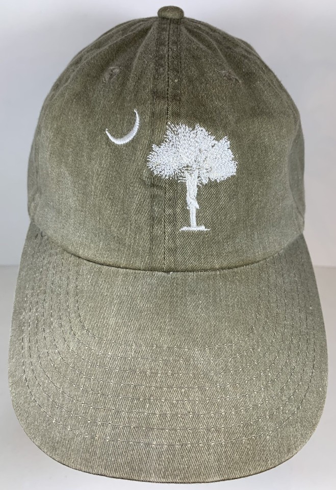 South Carolina Hat Palmetto Tree Crescent Moon Cap Beach SC Myrtle ...