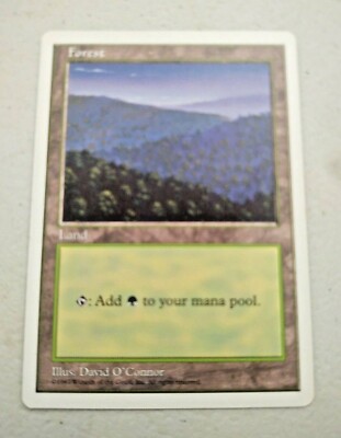 MTG Forest Fifth Edition 447 Regular Land New Old Stock See Description | eBay