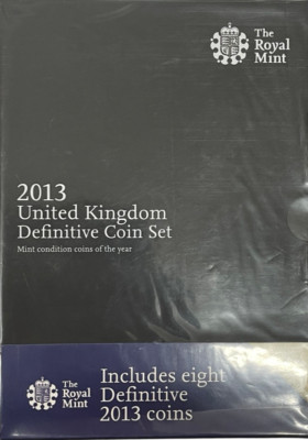 2013 ROYAL MINT UK BLACK PACK- DEFINITIVE COIN SET -BRILLIANT ...