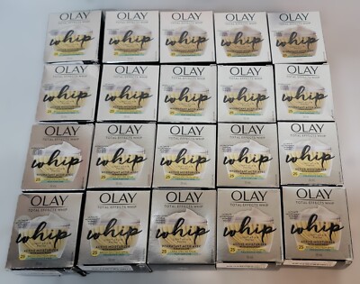 Olay Whip Moisturizer Sunscreen SPF 25 EXP Dec2024- 20 PACKS-FREE ...
