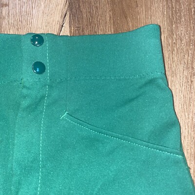 Vtg 70s 80s Coach Shorts Bike Nylon Softball Football Green NEW NOS ...