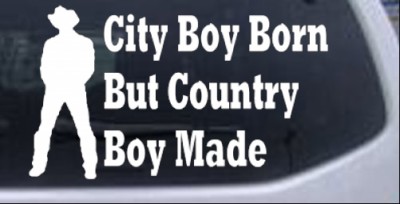 Country Boy Stickers For Trucks