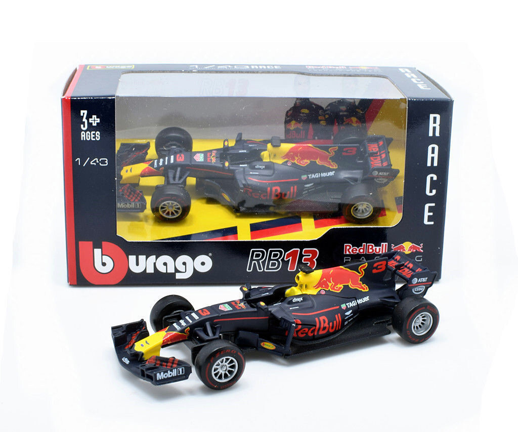 DANIEL RICCIARDO RED BULL 1:43 Scale F1 Model Diecast Miniature Toy Car ...