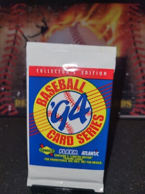 1994 Fleer SUNOCO Ltd Ed Baseball Cards in Unopened Original Pack | eBay