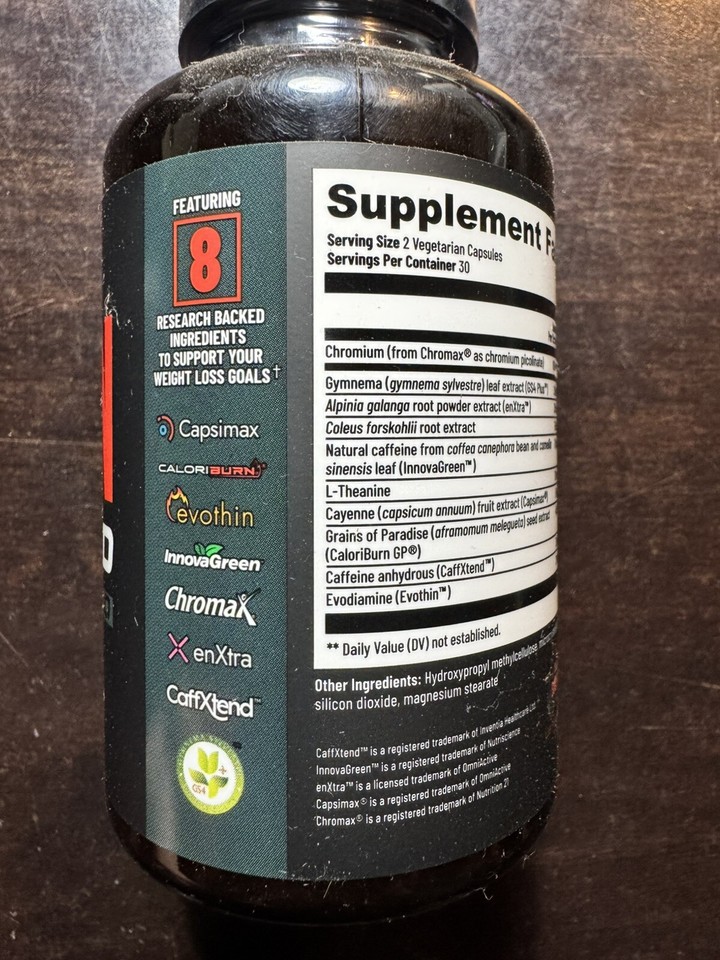 Sculptnation BURN EVOLVED 2.0 Fat Loss Supplement - 60 Capsules 810060744772 | eBay