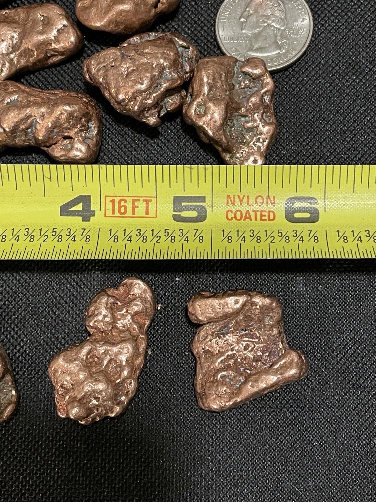 1 Pound of 1” Tumbled Copper Nuggets Natural Michigan Native Ore Pure ...