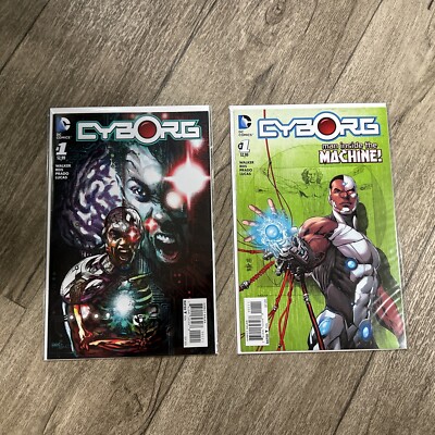 Cyborg #1 Lot 2 DC Comics Tony Harris BOTH Covers David Walker Ivan ...