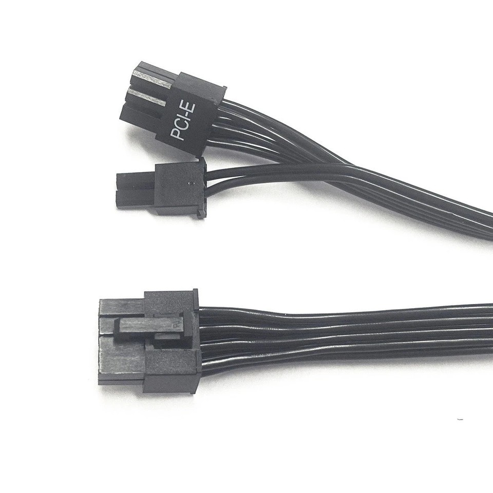 GameMax ATX 8 Pin Male to GPU 8 Pin (6+2) Detachable Modular Power ...