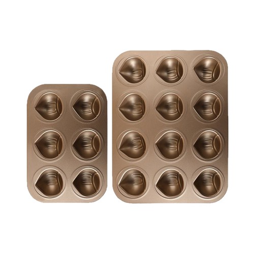 1pcs6/9/12Chestnut Shaped Cake Baking Tray Mold Carbon Steel Kitchen ...