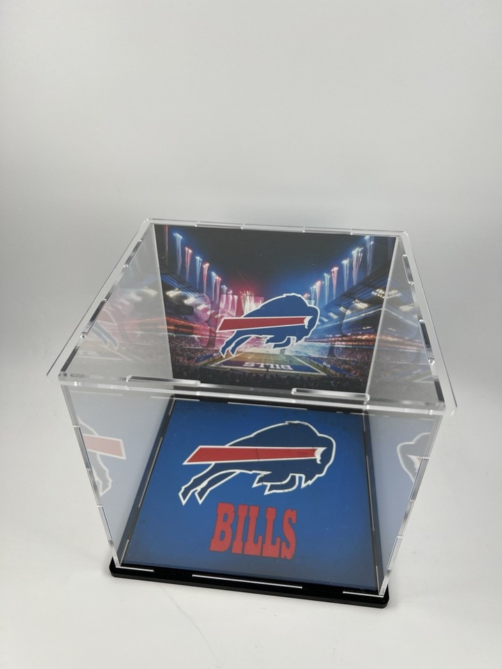 Buffalo Bills Custom Mini Helmet Display or Card Display | eBay