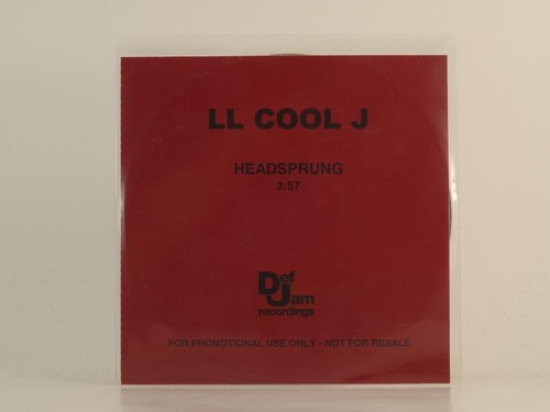 LL COOL J HEADSPRUNG (H1) 1 Track Promo CD Single also White Sleeve DEF ...