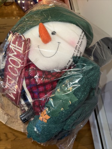 Prima Creations Snowman Talking Bobby Christmas Holiday With Box New ...