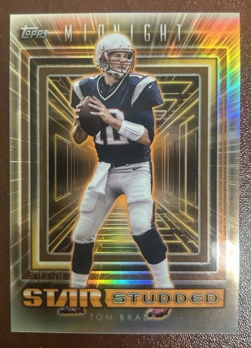 2024 Topps Midnight Football TOM BRADY Star Studded GOLD # 50 /50 | eBay