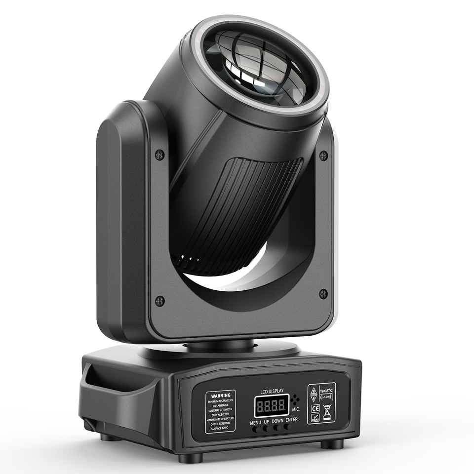 200W 18Prism LED Moving Head Light RGBW Gobo Beam Stage Lighting DJ ...
