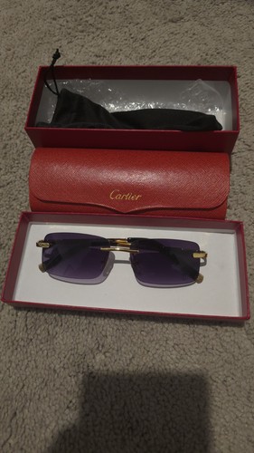 Cartier Sunglasses Purple Lens | eBay