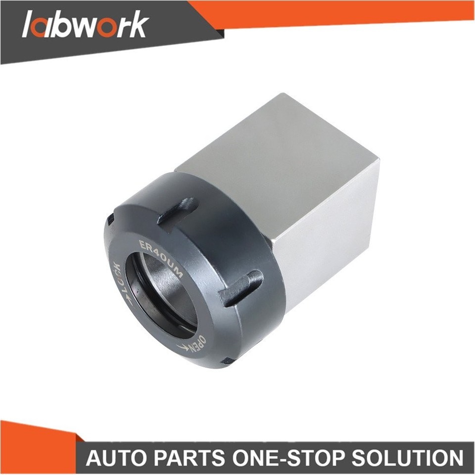 Labwork ER-40 Square Collet Block Chuck Holder for CNC Lathe Engraving ...