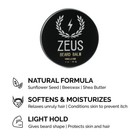 Zeus Premium Men's Beard & Skin Care Grooming Set Vanilla Rum | eBay