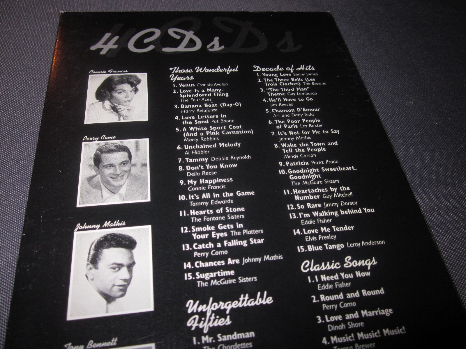 Time Life Fabulous Fifties Collection 50s Decade of Hits Classic Songs ...