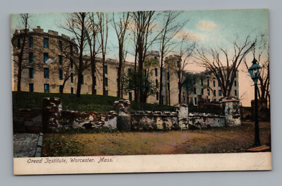 Postcard Oread Institute Worcester Massachusetts *A3206 | eBay