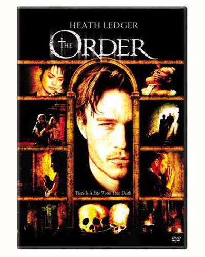 The Order DVD Heath Ledger MOVIE Shannyn Sossamon, Benno Fürmann, Peter ...