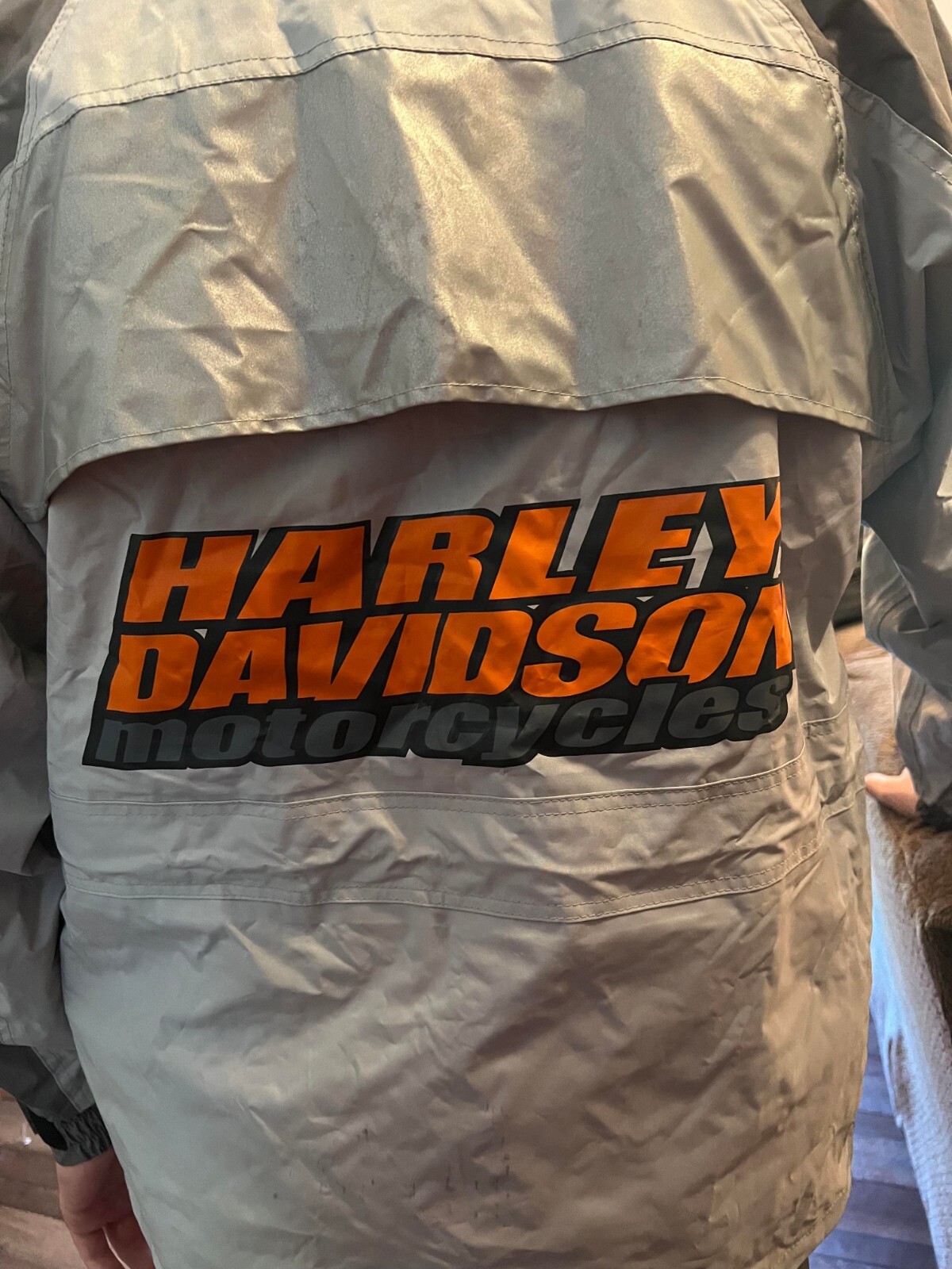Harley Davidson Motorcycle Riding Rain Suit Windbreak… - Gem