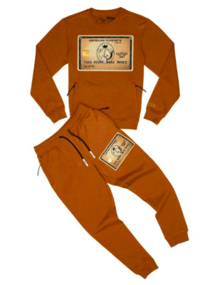 CIVILIZED "AMERICAN SCHEME'N" CREWNECK & JOGGER SET | eBay