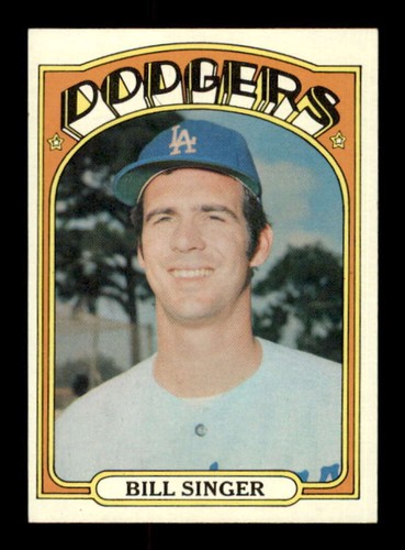 1972 Topps #25 Bill Singer EX/EX+ Dodgers 560850 | eBay
