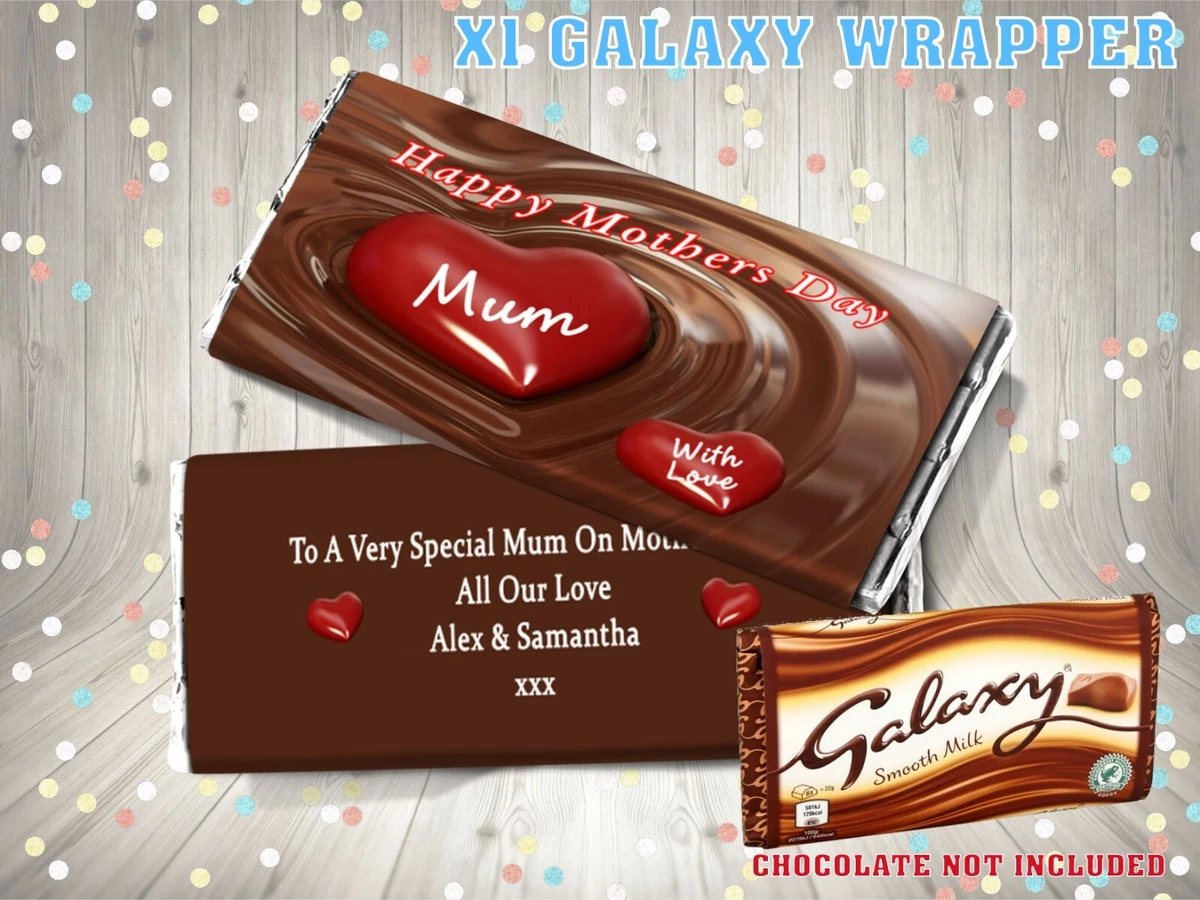 Galaxy Chocolate Bar Without Wrapper