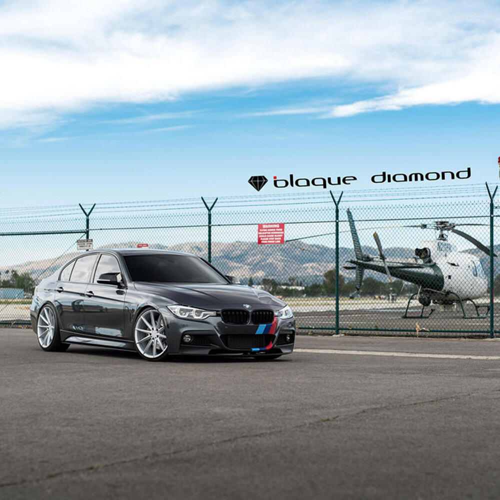 19" BLAQUE DIAMOND BD11 SILVER CONCAVE WHEELS RIMS FITS BMW E92 E93 M3 ...