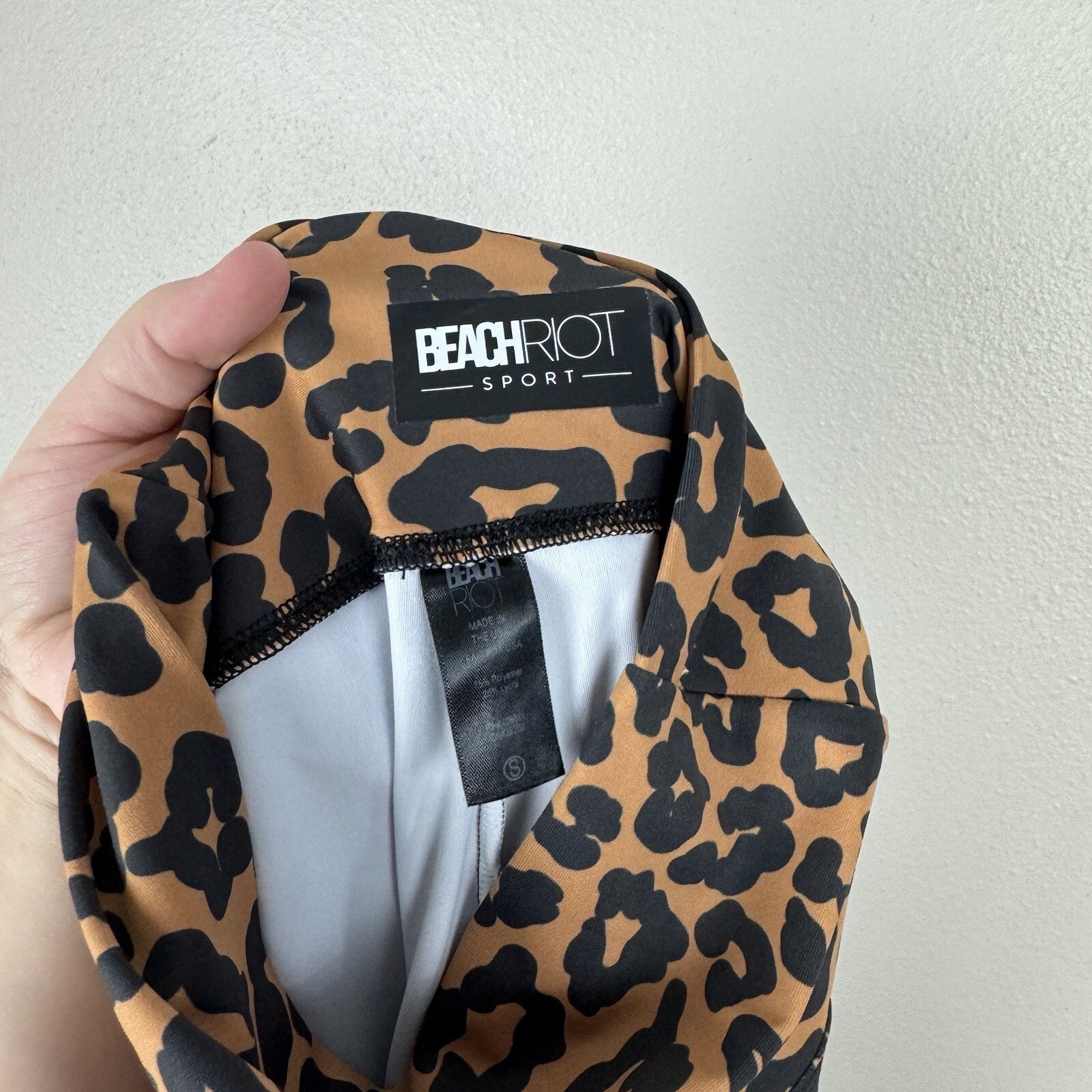 Beach Riot Sport Piper Leopard Cheetah Print Leggings… - Gem