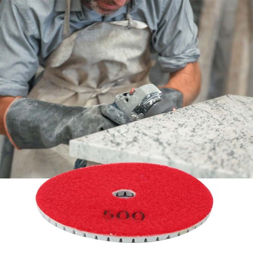 4inch Round Polishing Pad Granite Marble Grinding Disc Wet Polisher ...