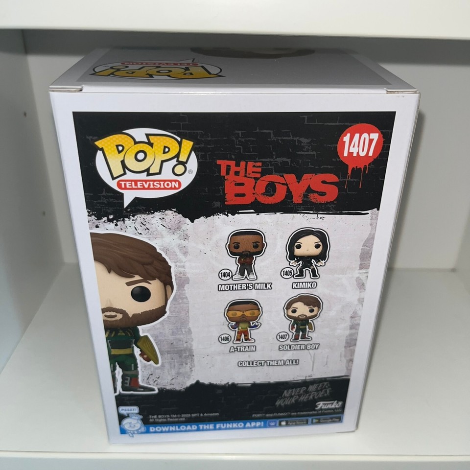 Funko Pop! Vinyl: Amazon Prime's The Boys - Soldier Boy #1407 ...