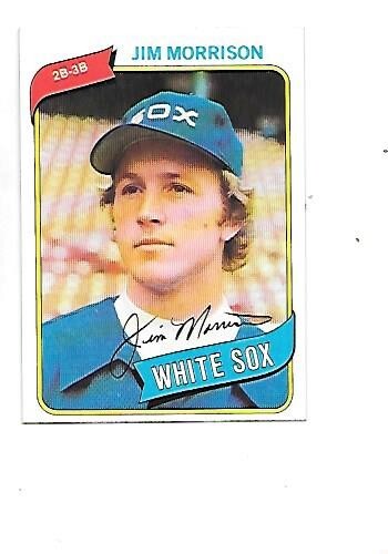 Jim Morrison 1980 Topps Baseball Card #522 NM Chicago White Sox | eBay