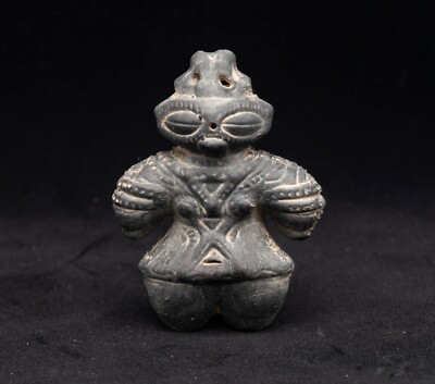 Japanese DOGU Figure Doll Small Shade Clay Figurine Haniwa Replica ...
